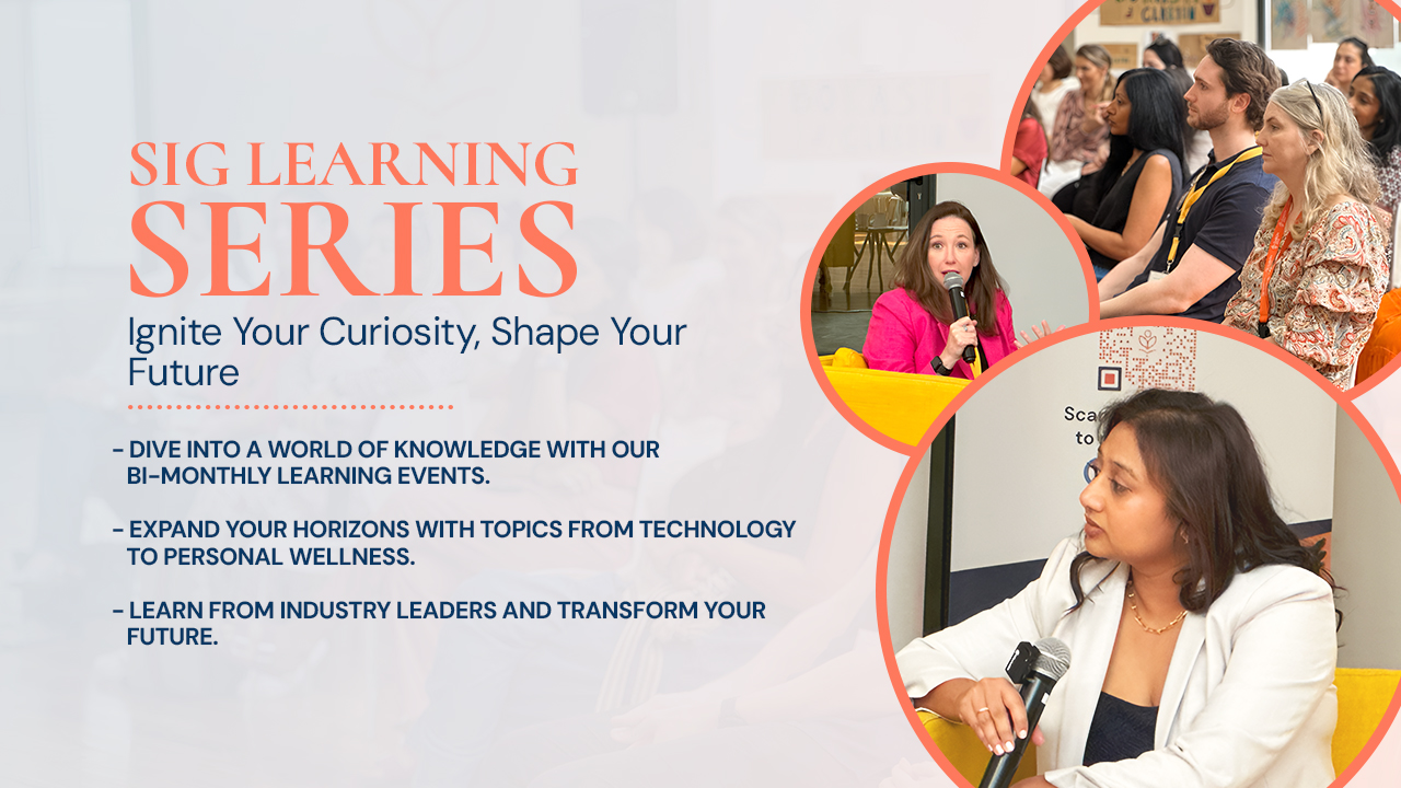 SIG Learning Series - SIG Education